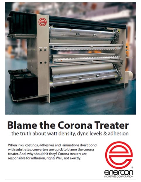 Blame the Corona Treater - Corona, Plasma and Flame Surface Treating