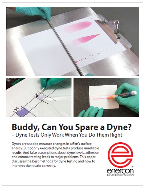 Buddy, Can You Spare a Dyne? - Corona, Plasma and Flame Surface Treating